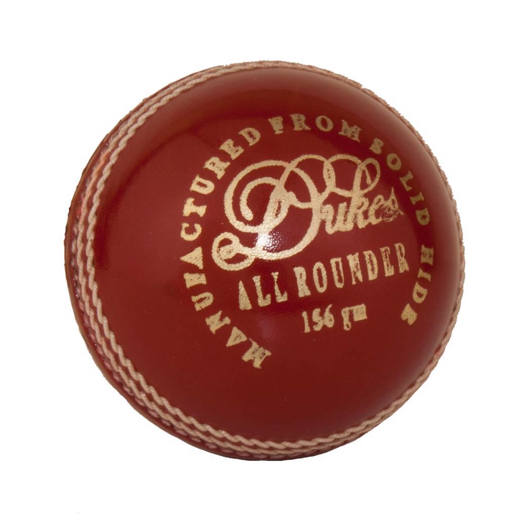 Dukes Allrounder Cricket Ball 156g RED - CRICKET BALLS