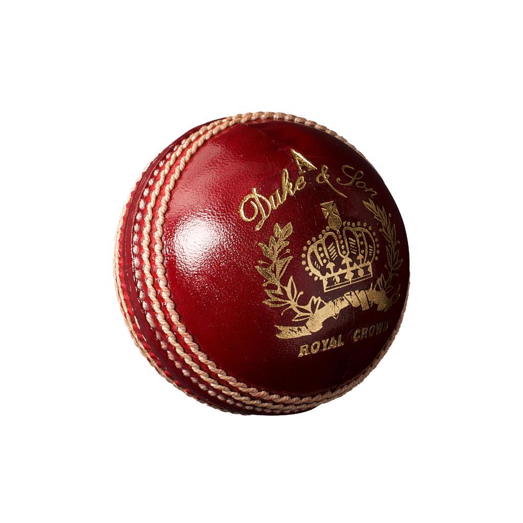 Dukes Royal Crown A Cricket Ball 156g RED - CRICKET BALLS