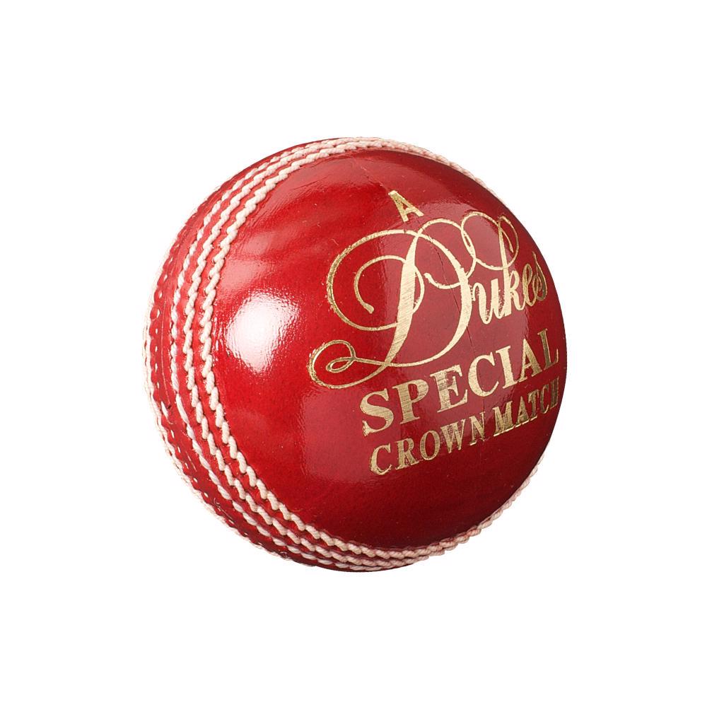Dukes Special Crown Match A Cricket Ball 156g RED - CRICKET BALLS