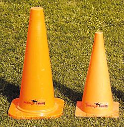 Mini Training Cones 12inchset of 4 cones - SPORTS TRAINING EQUIPMENT