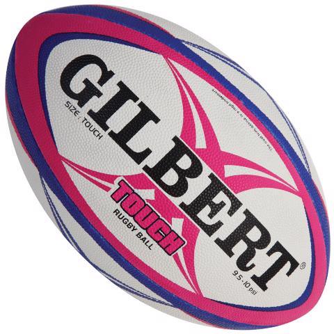 Gilbert Touch Rugby Ball PINK - RUGBY BALLS