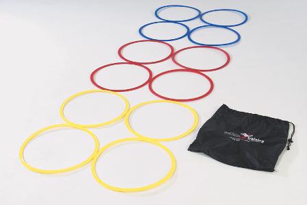 Precision Training Speed Agility Hoops Set of 12 - SPORTS TRAINING ...