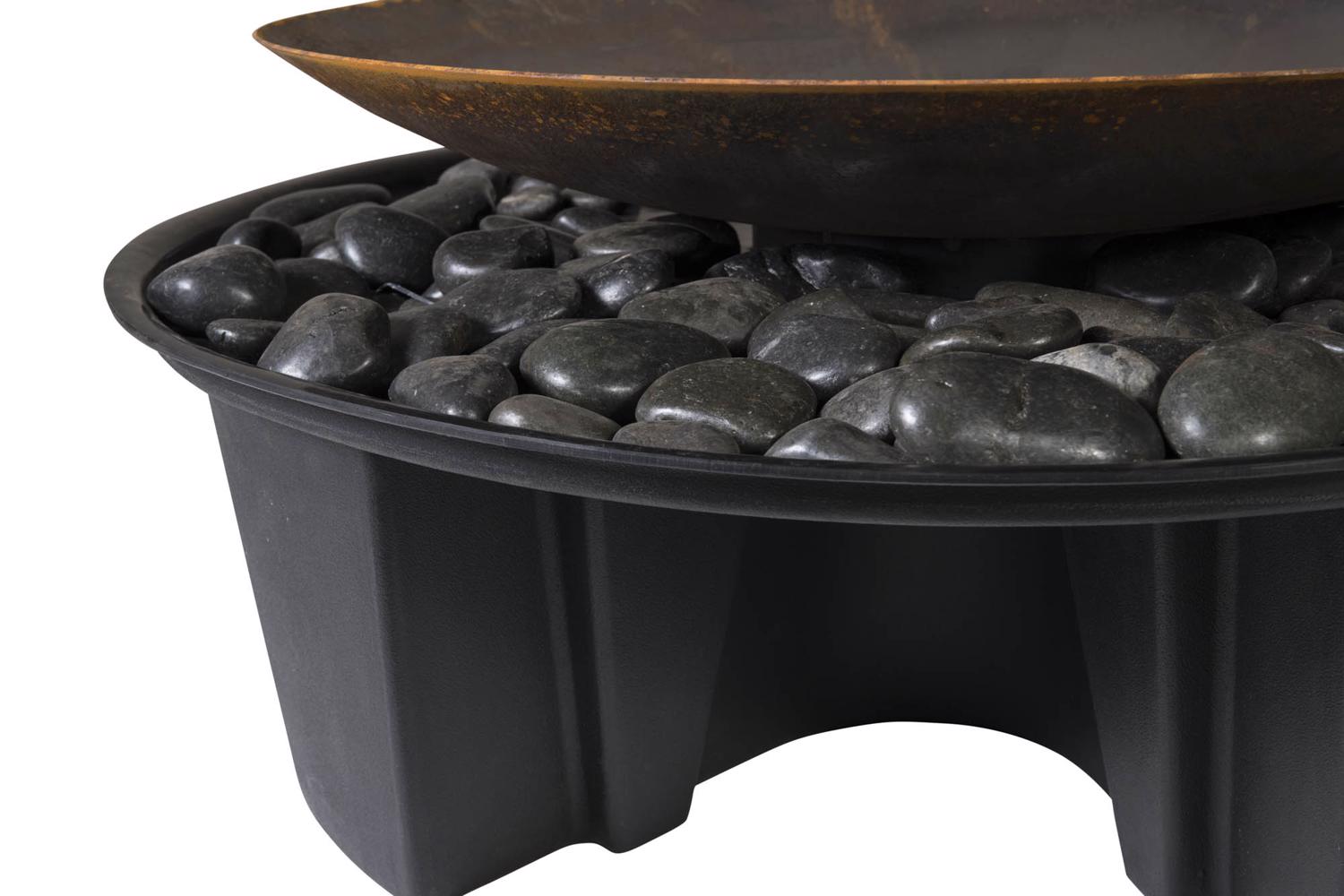 Corten Steel Paradise Sunken Water Table - Water Features